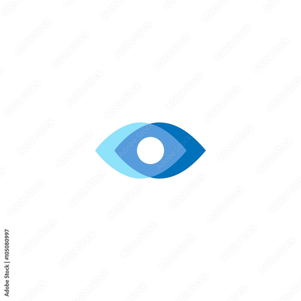 optic eye logo Stock Vector | Adobe Stock