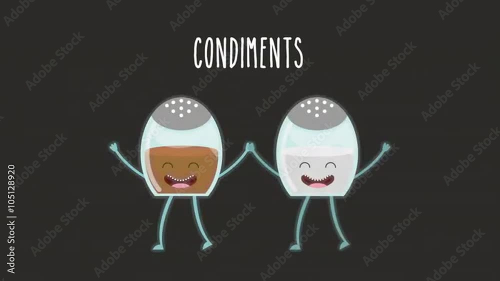 Animated food icon design, Video Animation Stock Video | Adobe Stock