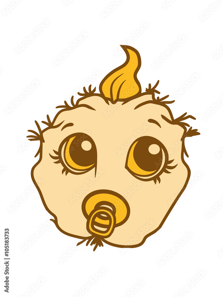 baby monster horror halloween monster ugly disgusting pacifier child ...