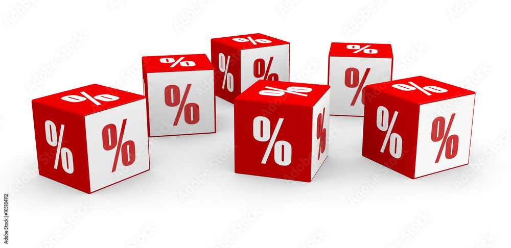 Prozente / Sale / Werbung Stock-Illustration | Adobe Stock