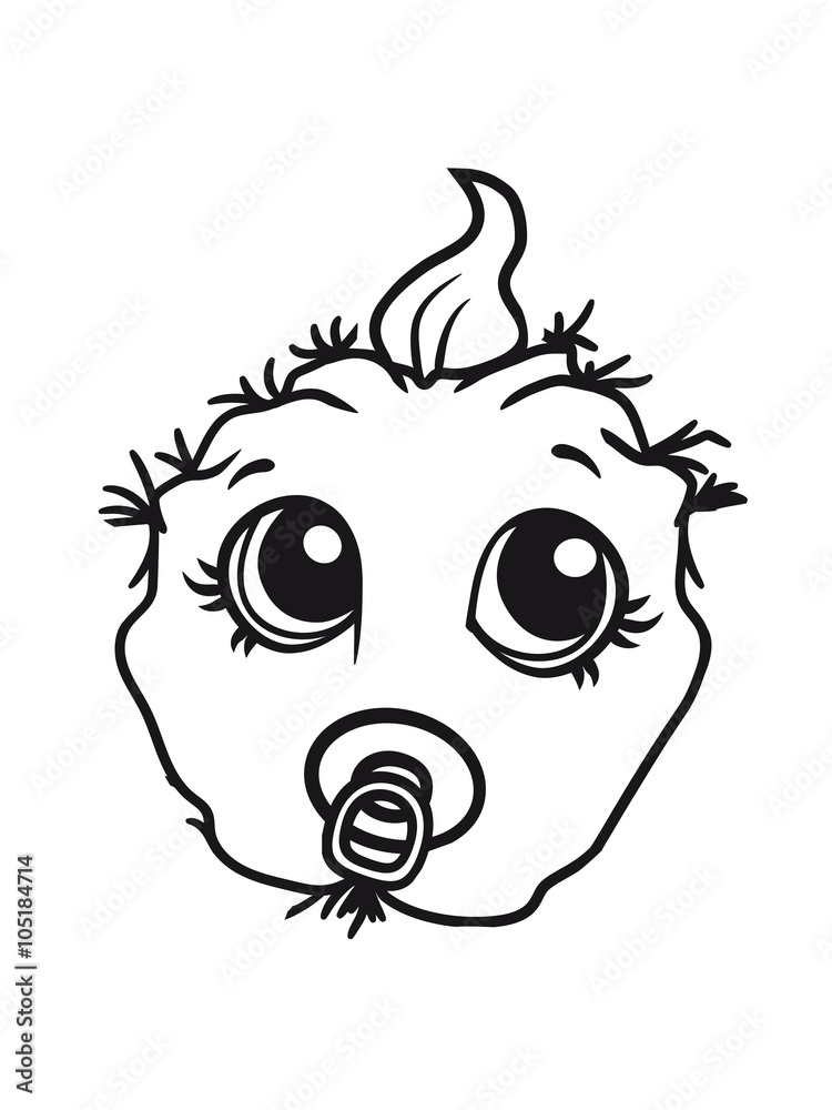 baby monster horror halloween monster ugly disgusting pacifier child ...