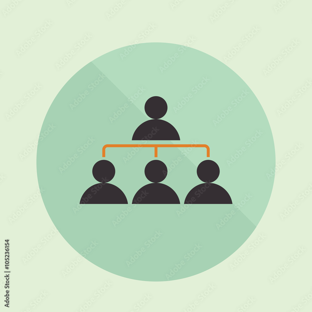 People icon. People vector illustration. People isolated background ...