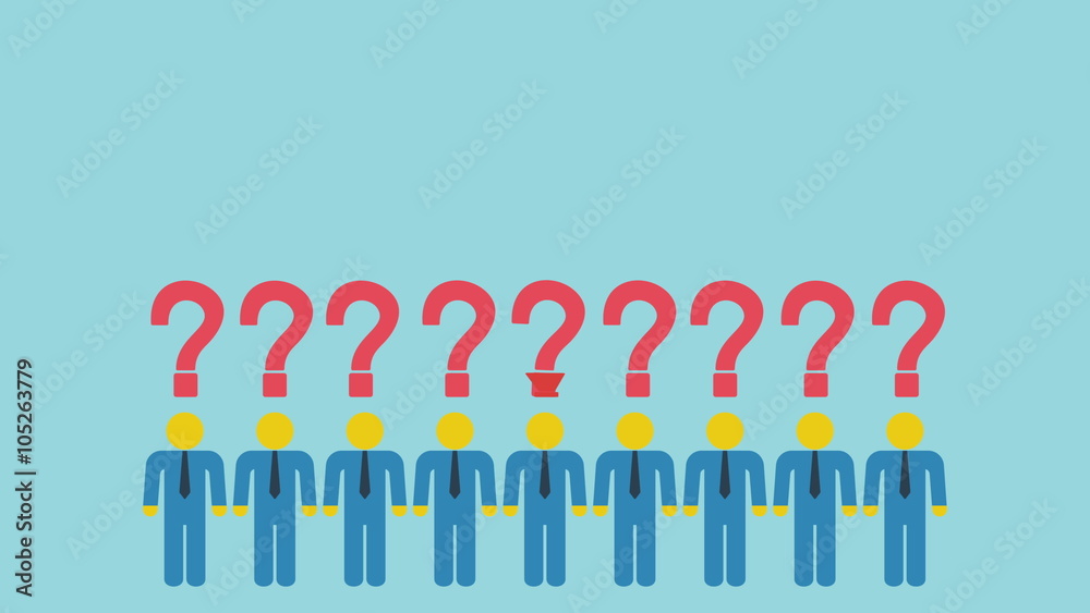 Superhero Businessman Solve Problems and Lead the Team. Cartoon flat ...