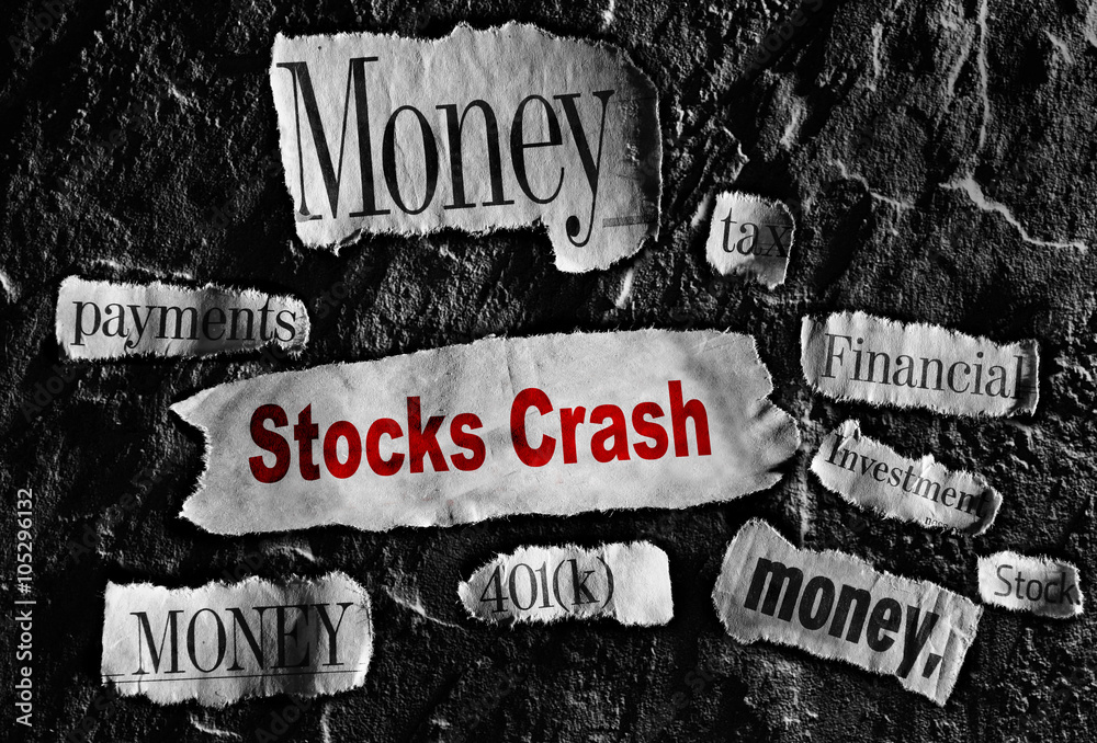 Stock market crash Stock Photo | Adobe Stock