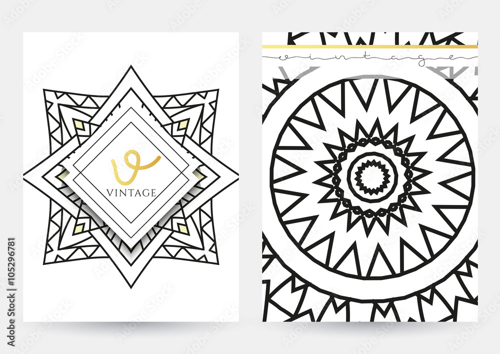 Sacred Geometry Mandala Template