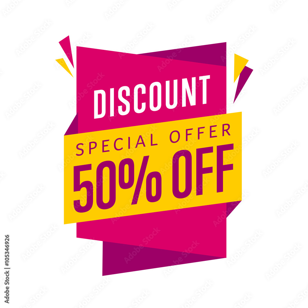 Discount Tag Vector