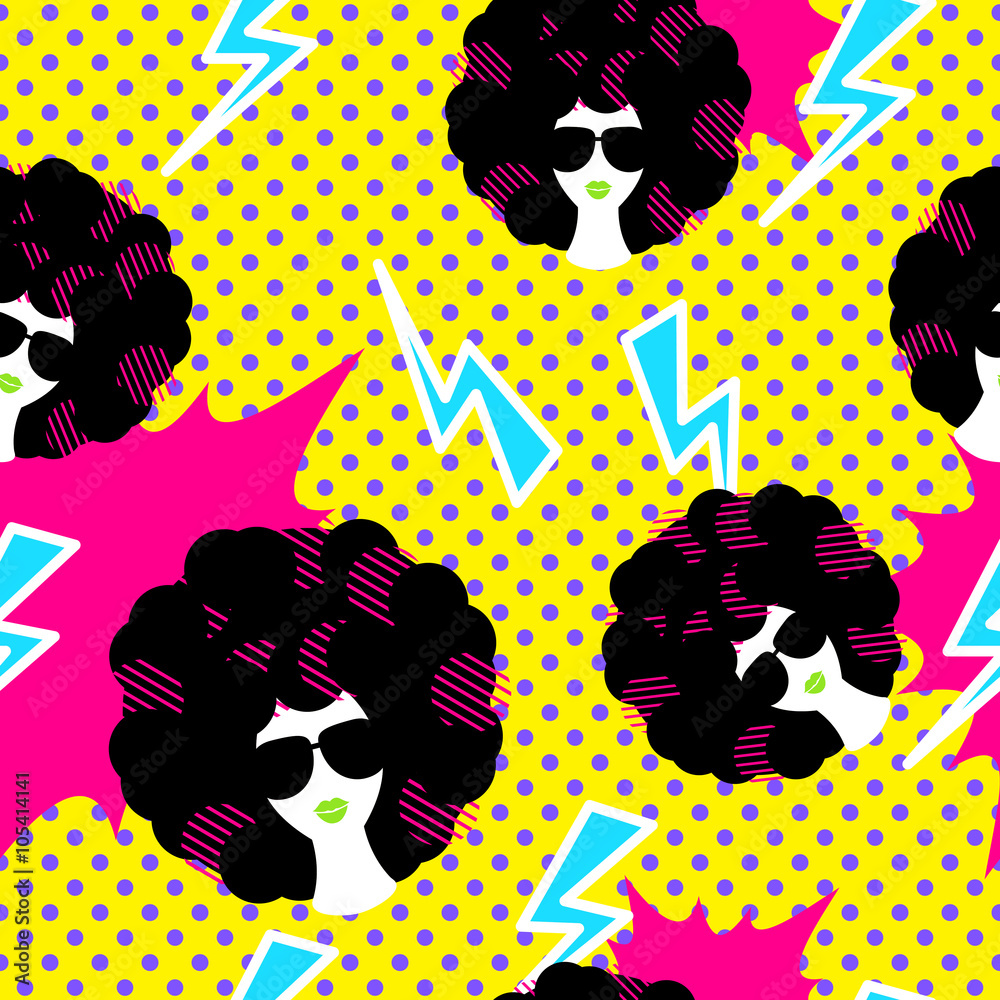 80s Patterns Vector