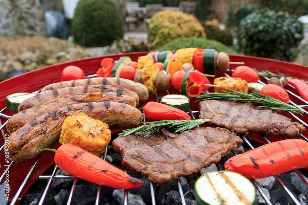 Grillparty Stock-Foto | Adobe Stock