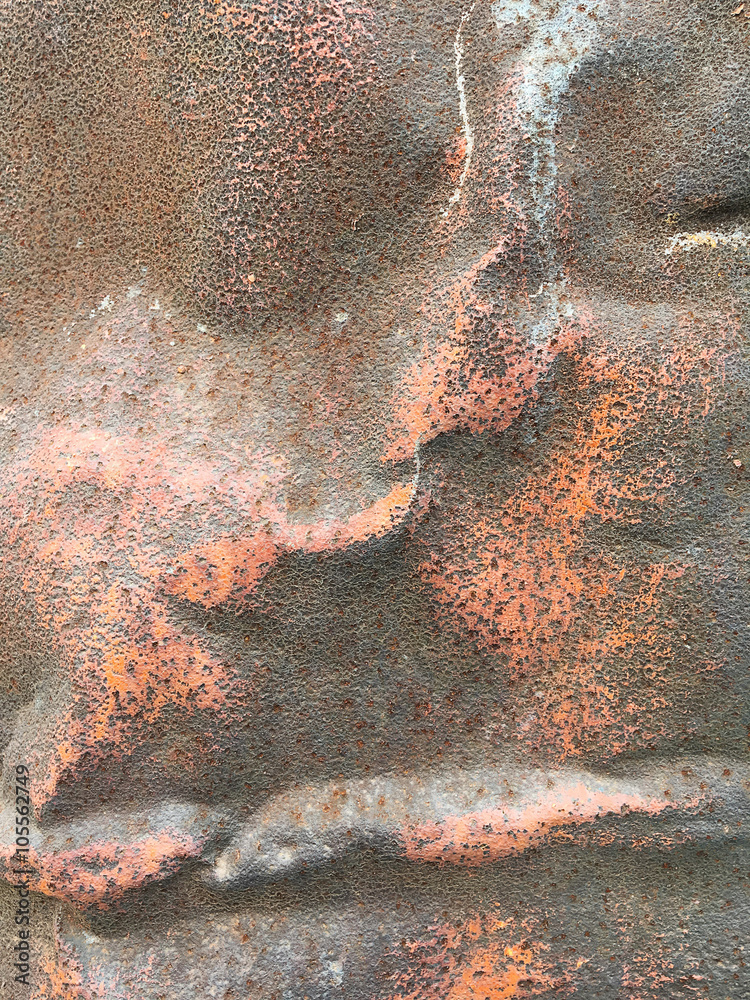 Metal sheet with rust and structural Stock Photo | Adobe Stock