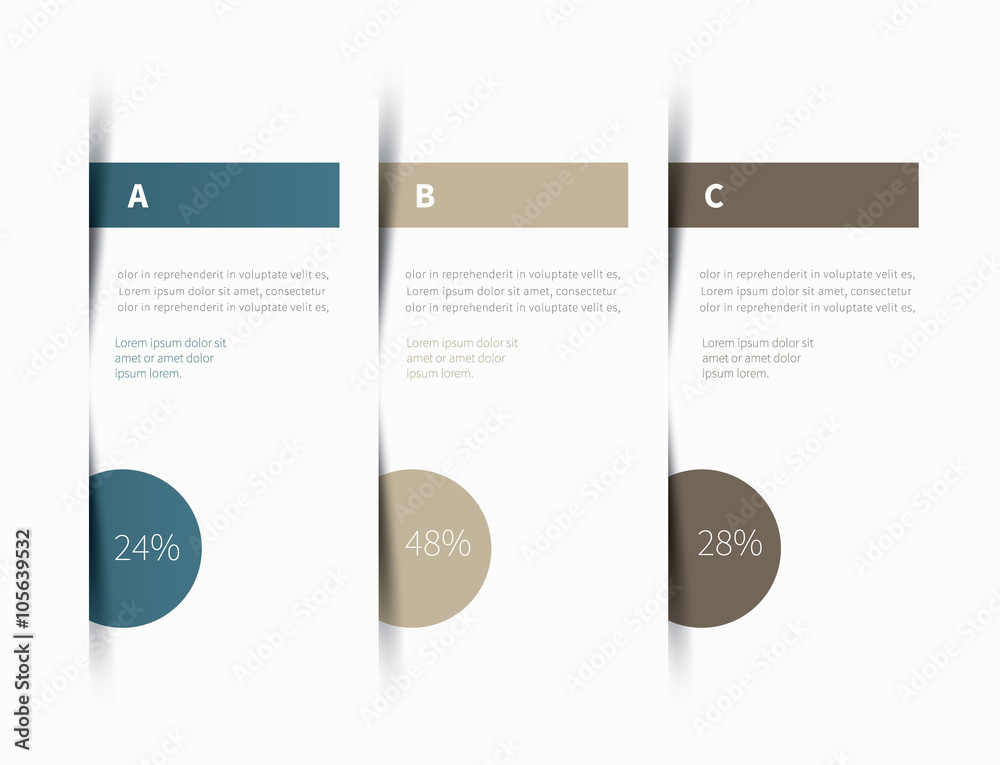 infographic background wall / vector presentation object template for ...