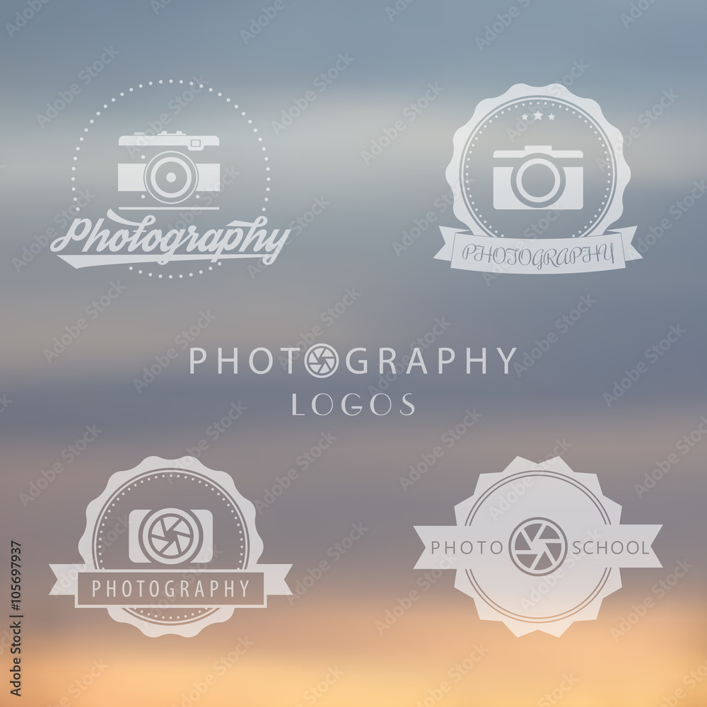 photography logos, photo school, photographer logo, emblems ...