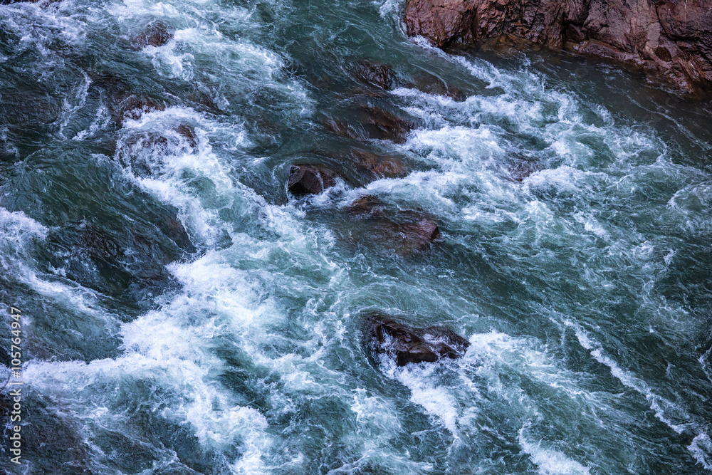Rushing River Water Texture