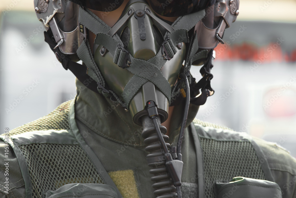 Military pilot helmet set.Air force concept. Stock Photo | Adobe Stock