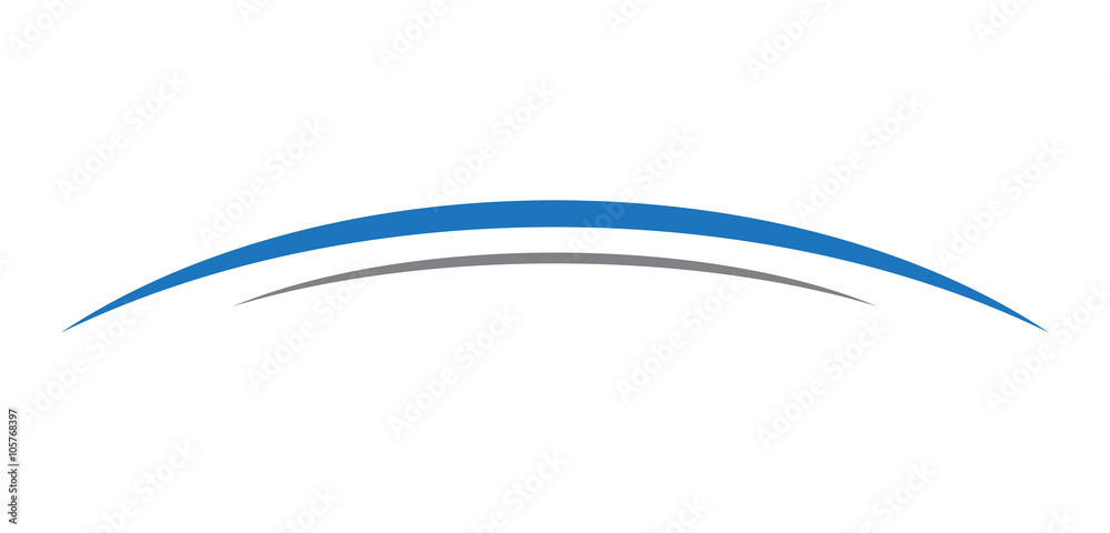 Vetor de swoosh curve do Stock | Adobe Stock