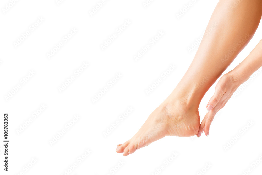Woman's beautiful feet Stock Photo | Adobe Stock
