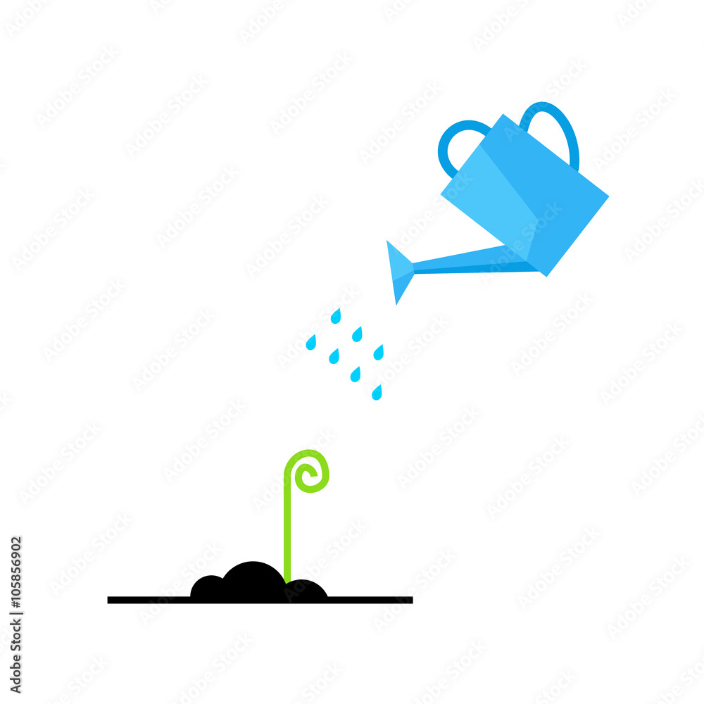 Timeline infographic of planting tree process Stock Vector | Adobe Stock