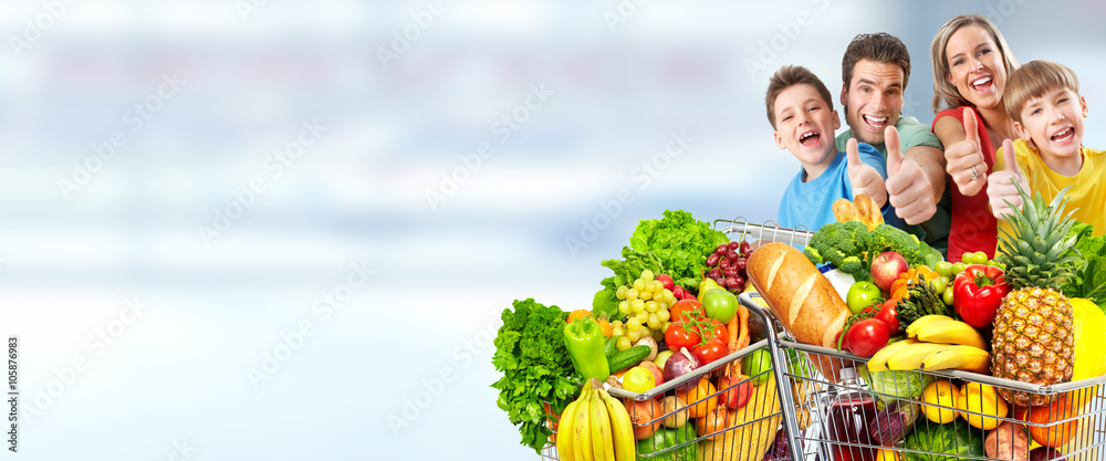 Happy Grocery Shopper