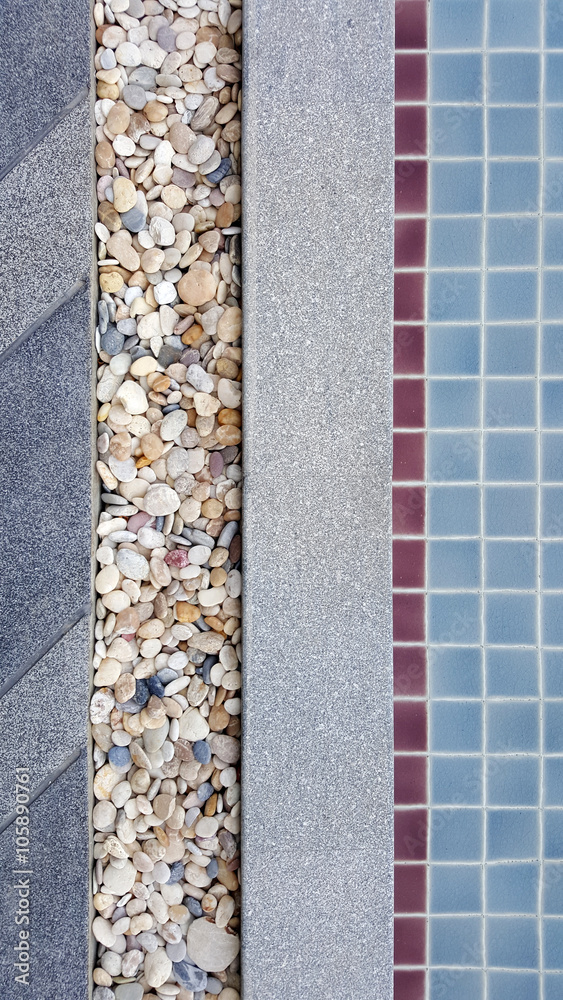 stone washed and gravel floor texture Stock Photo | Adobe Stock