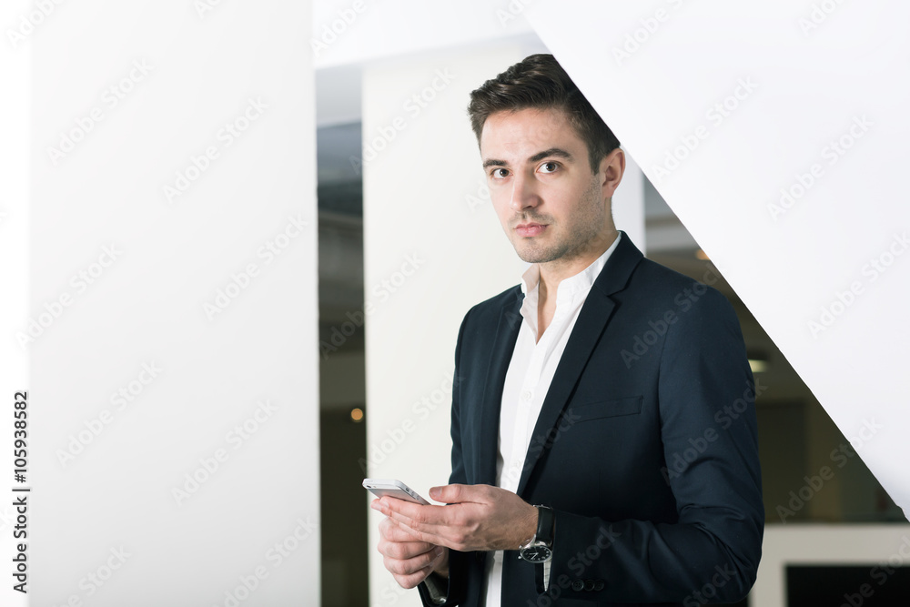 Must make a very important call Stock Photo | Adobe Stock