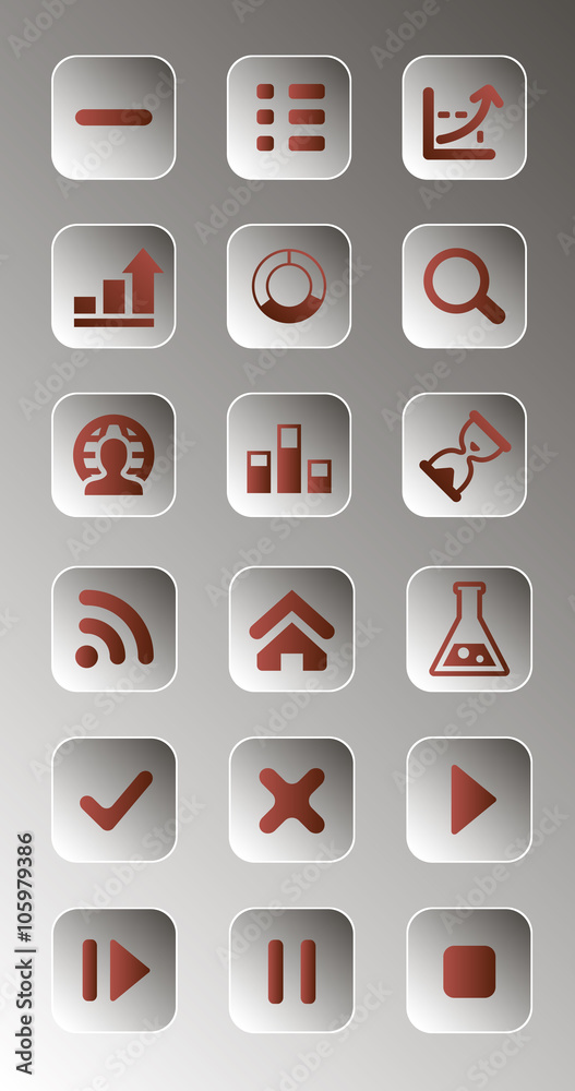 Stickers Stock Vector | Adobe Stock