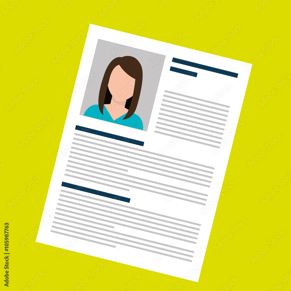 curriculum vitae design Stock Vector | Adobe Stock