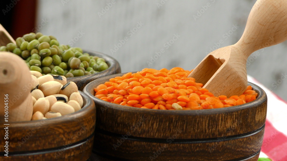 Delicious Fresh Legumes Ready to Cook Stock Video | Adobe Stock