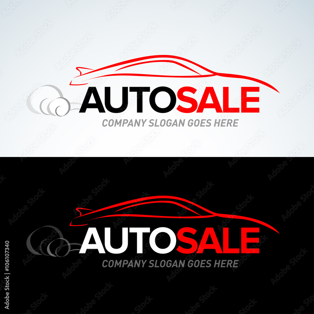 Auto sale car logo template, Auto Cars,Car logo,Speed,automotive,auto ...