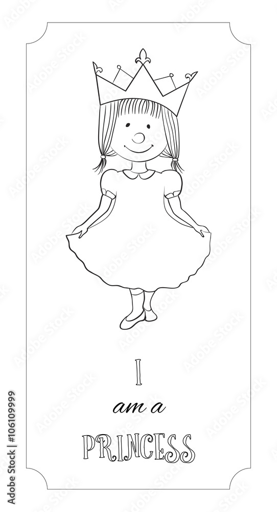 Princess Outline