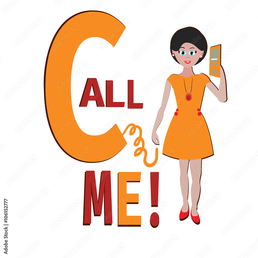 Call Me Clipart