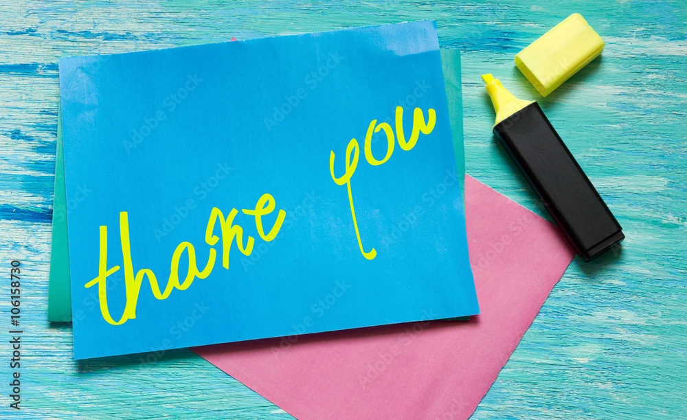 thank you Inspirational quote handwritten brush, custom lettering for ...