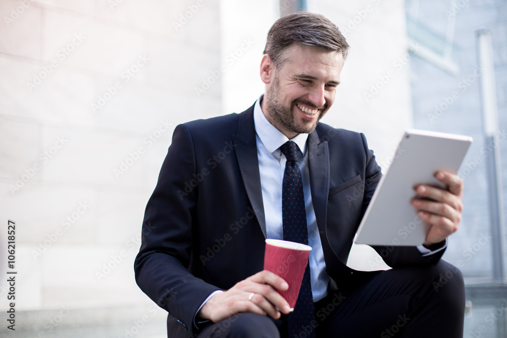 Break at work Stock Photo | Adobe Stock