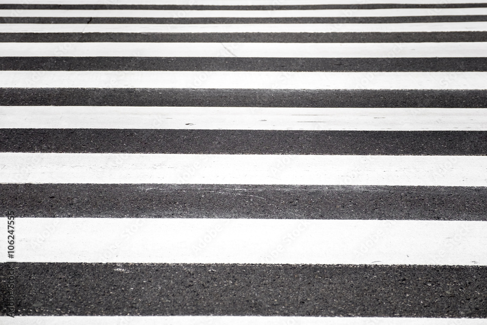 Zebra pedestrian crossing as urban background image in japan Stock ...