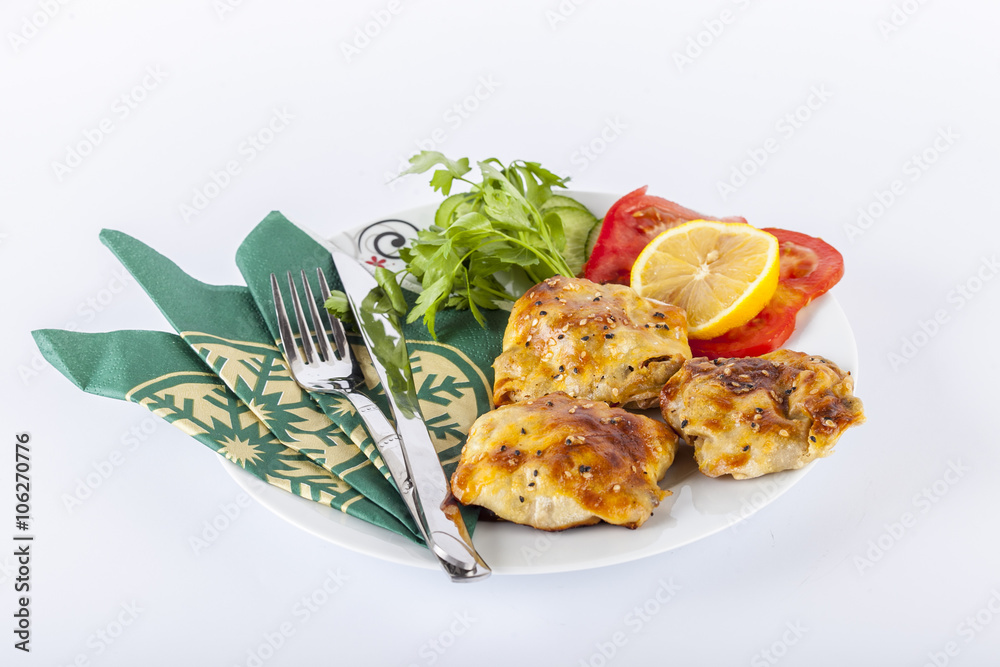 Traditional Turkish dishes Stock Photo | Adobe Stock
