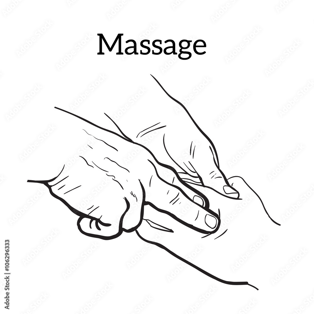 Body Massage Vector