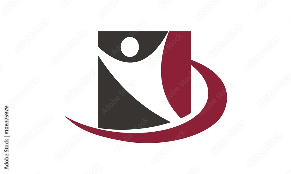 Figure Logo Vector Stock Vector | Adobe Stock