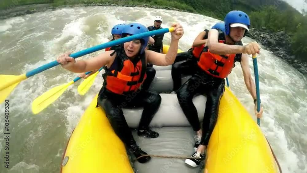 Experience the thrill of rough rafting on a highly rated river with ...