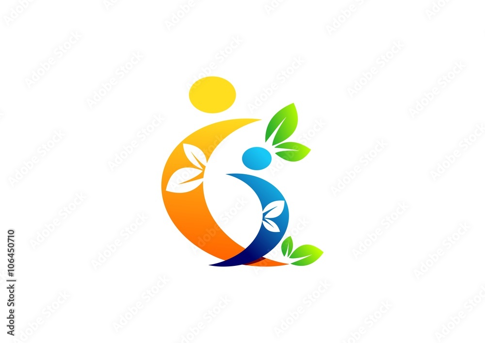 parent,child,logo, people health care education symbol icon vector ...