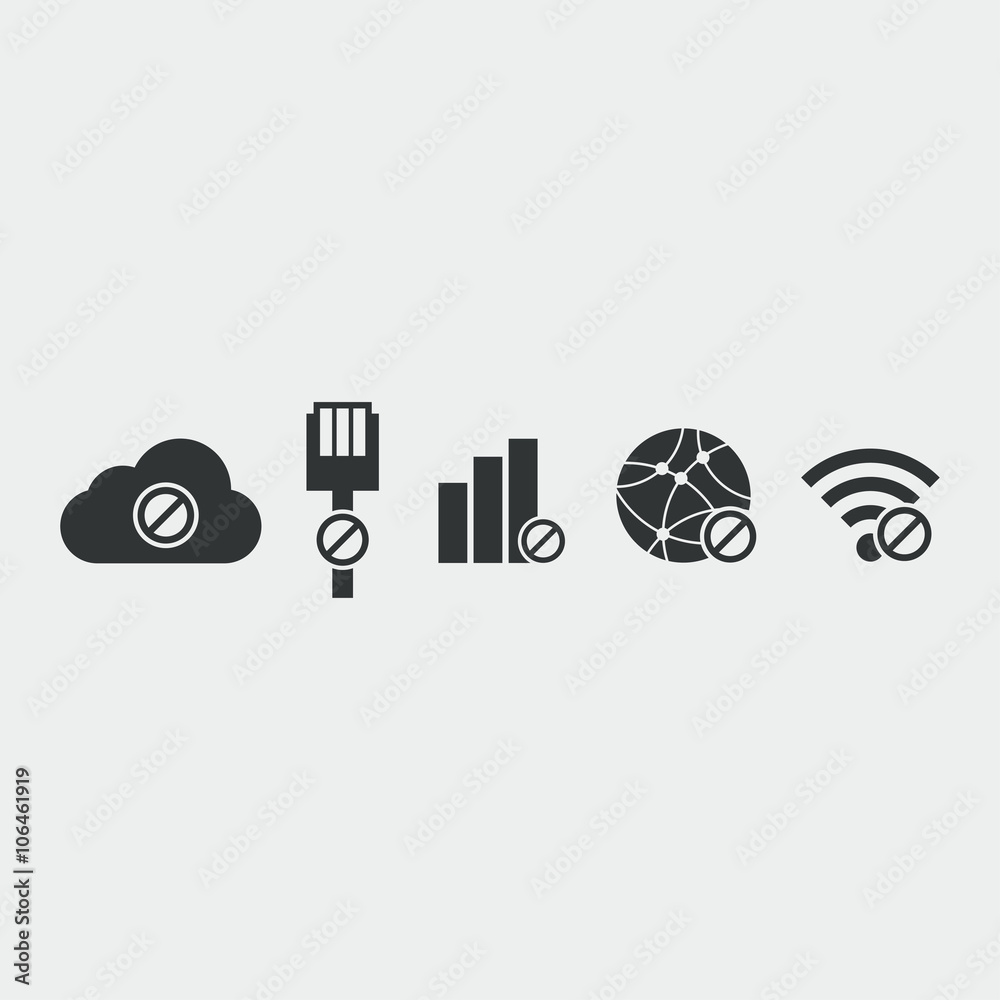 No Internet Connection Icon Stock Vector Adobe Stock no-internet-connection-icon-stock-vector-adobe-stock