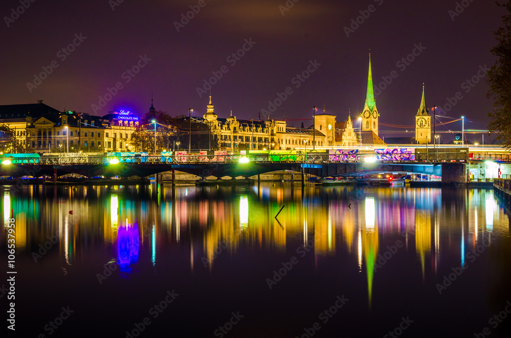 Swiss City Night