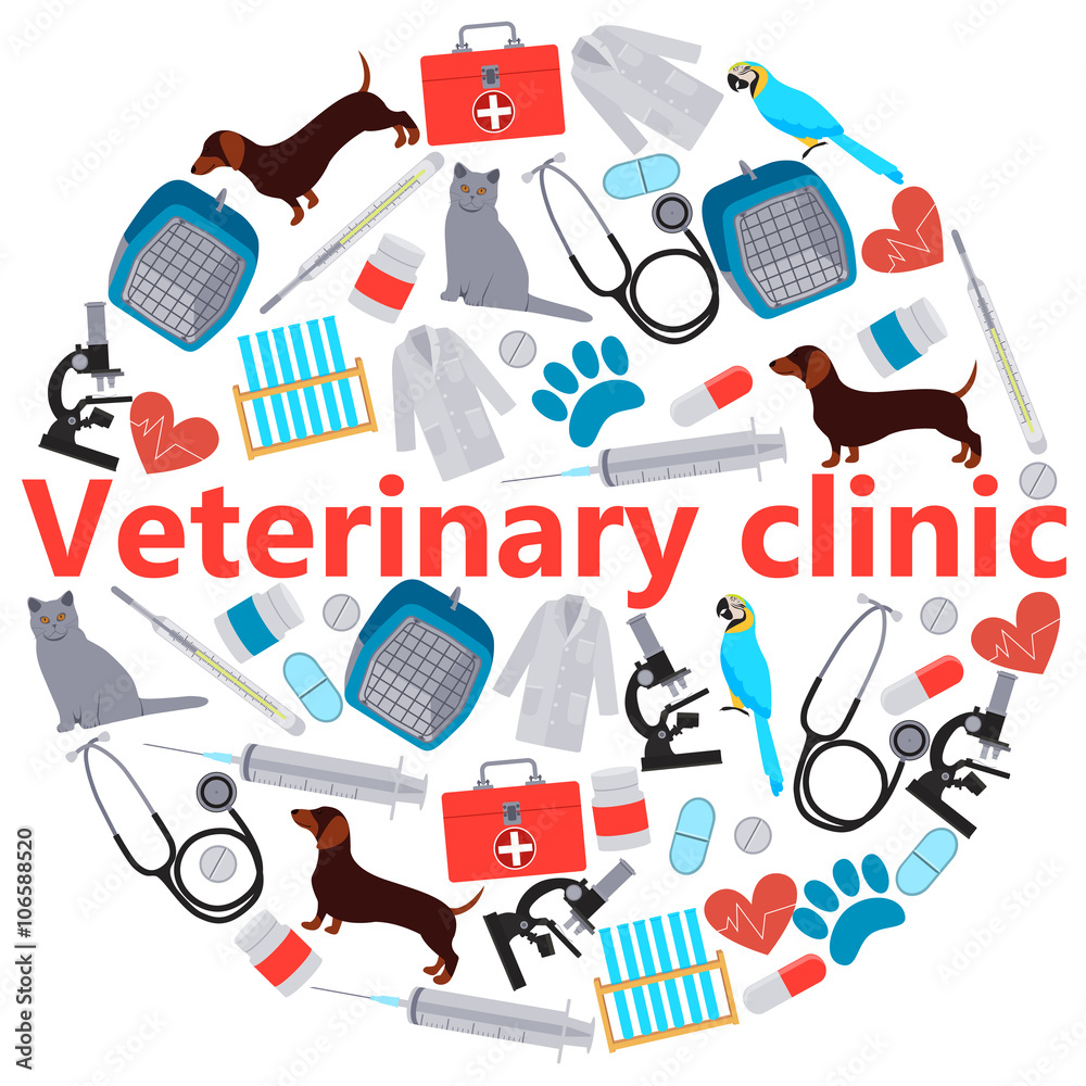 Veterinary Tools Clip Art