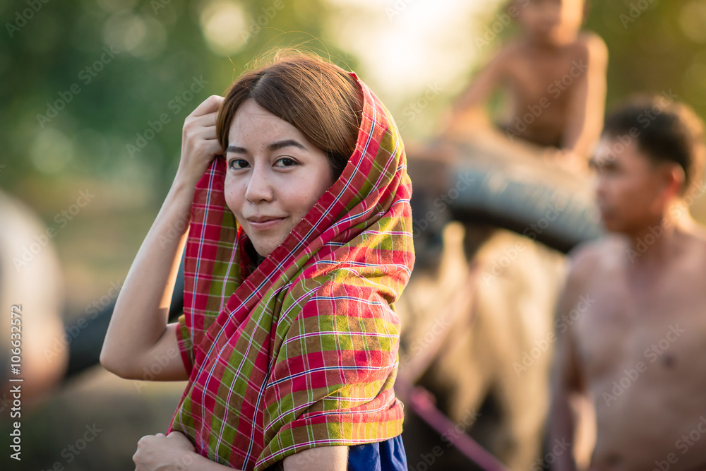 Peasant family Stock Photo | Adobe Stock