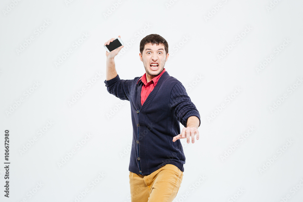 Person Throwing Something