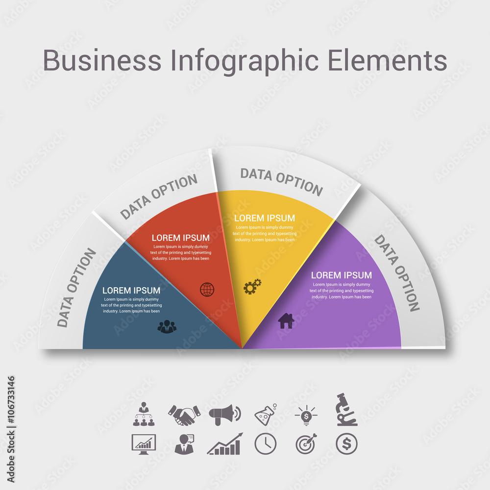 Business Infographics Vector illustration. can be used for workflow ...