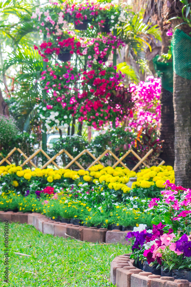 Beautiful Front Yard Flower Gardens