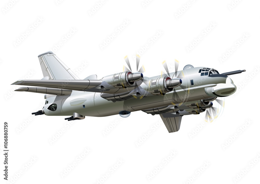 Vector Cartoon Bomber. Available EPS-10 vector format separated by ...