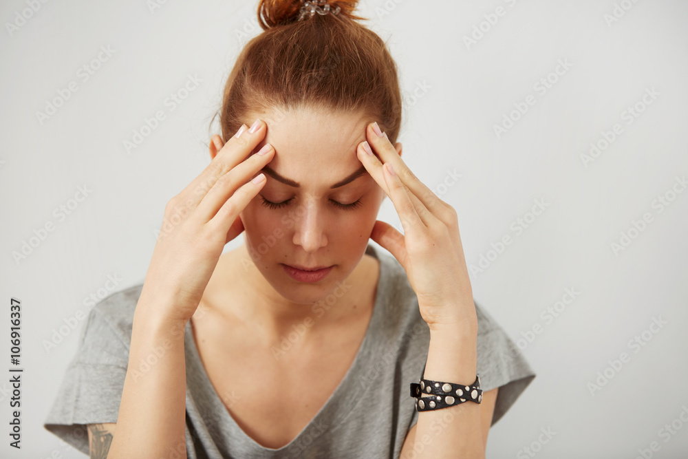 Girl Thinking Deeply