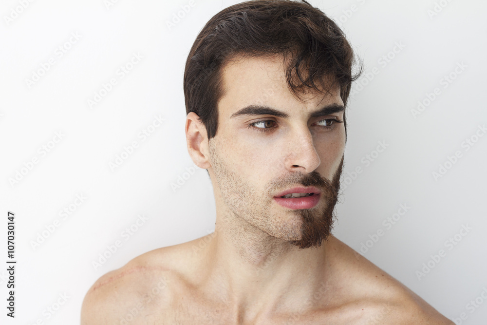 Moroccan Men Scruffy Beard
