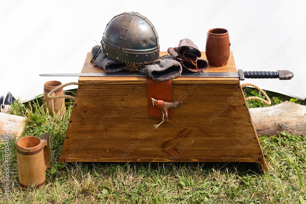 Things Viking. Viking market in Saltvik, Aland islands Stock Photo ...