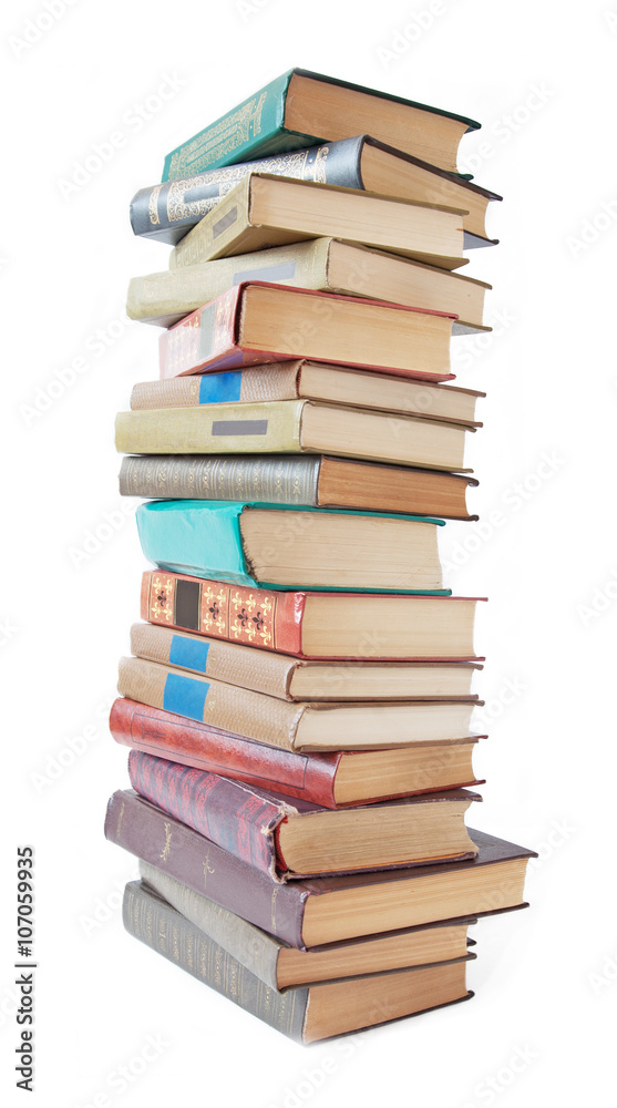 Antique Books Stack