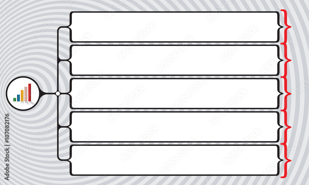 Vector square brackets for your text and graph vector de Stock | Adobe ...